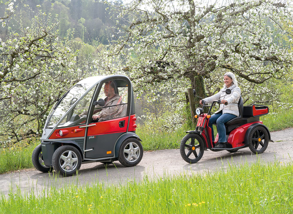 KYBURZ Plus II Elektromobil mit Kabine 🚗 emobay.de